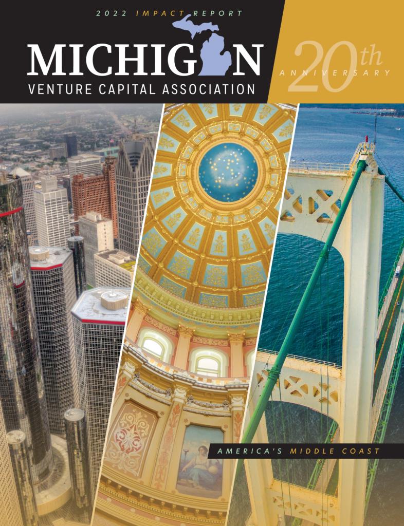 MVCA 2022 book coverv final - Michigan Venture Capital Association